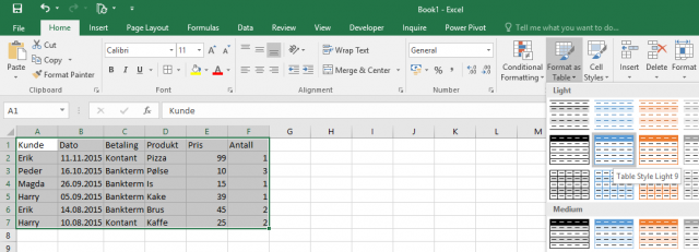 5 tips til bedre bruk av Excel